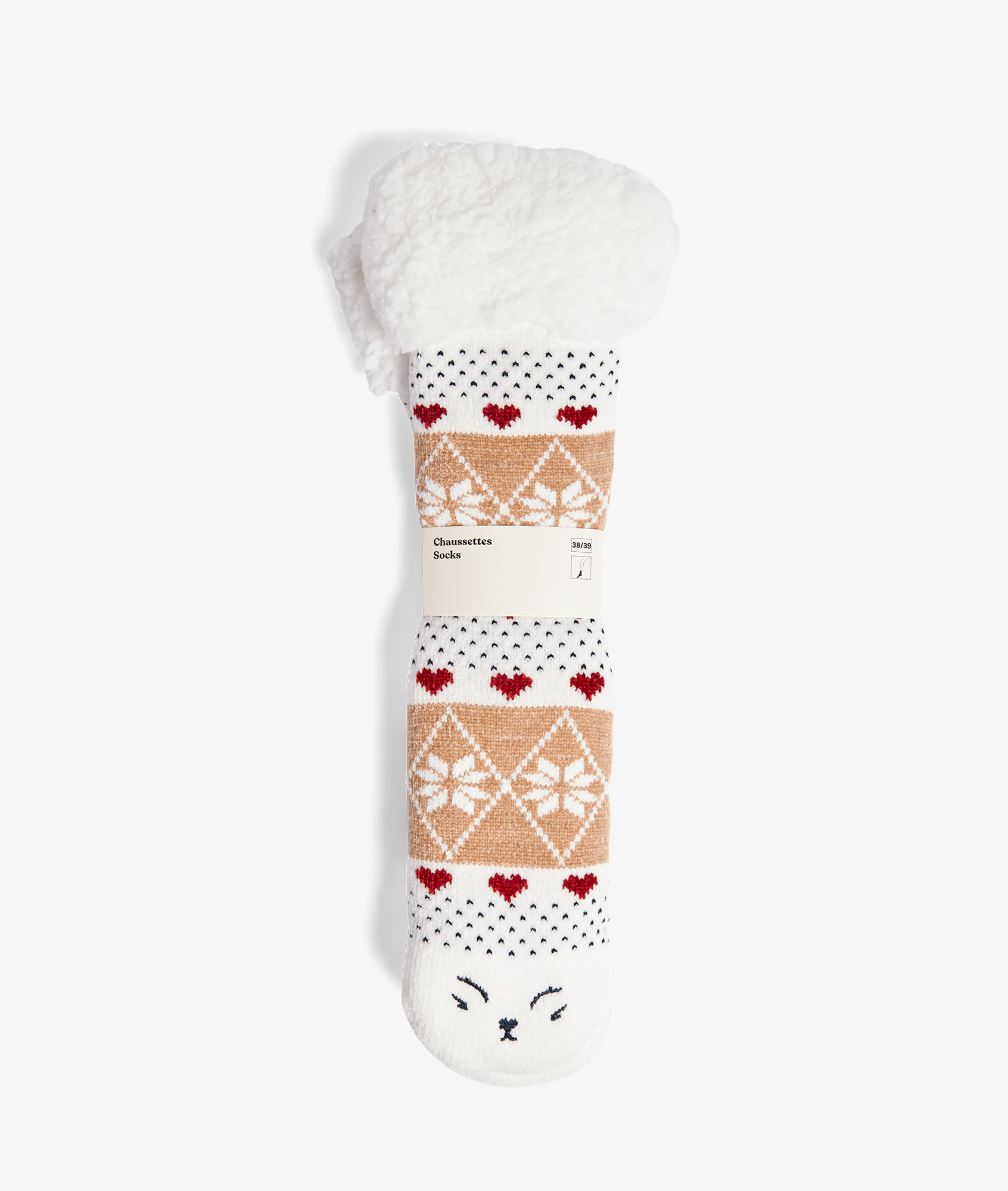 Chaussettes antidéranpentes Corgi GLENDA ECRU - ETAM