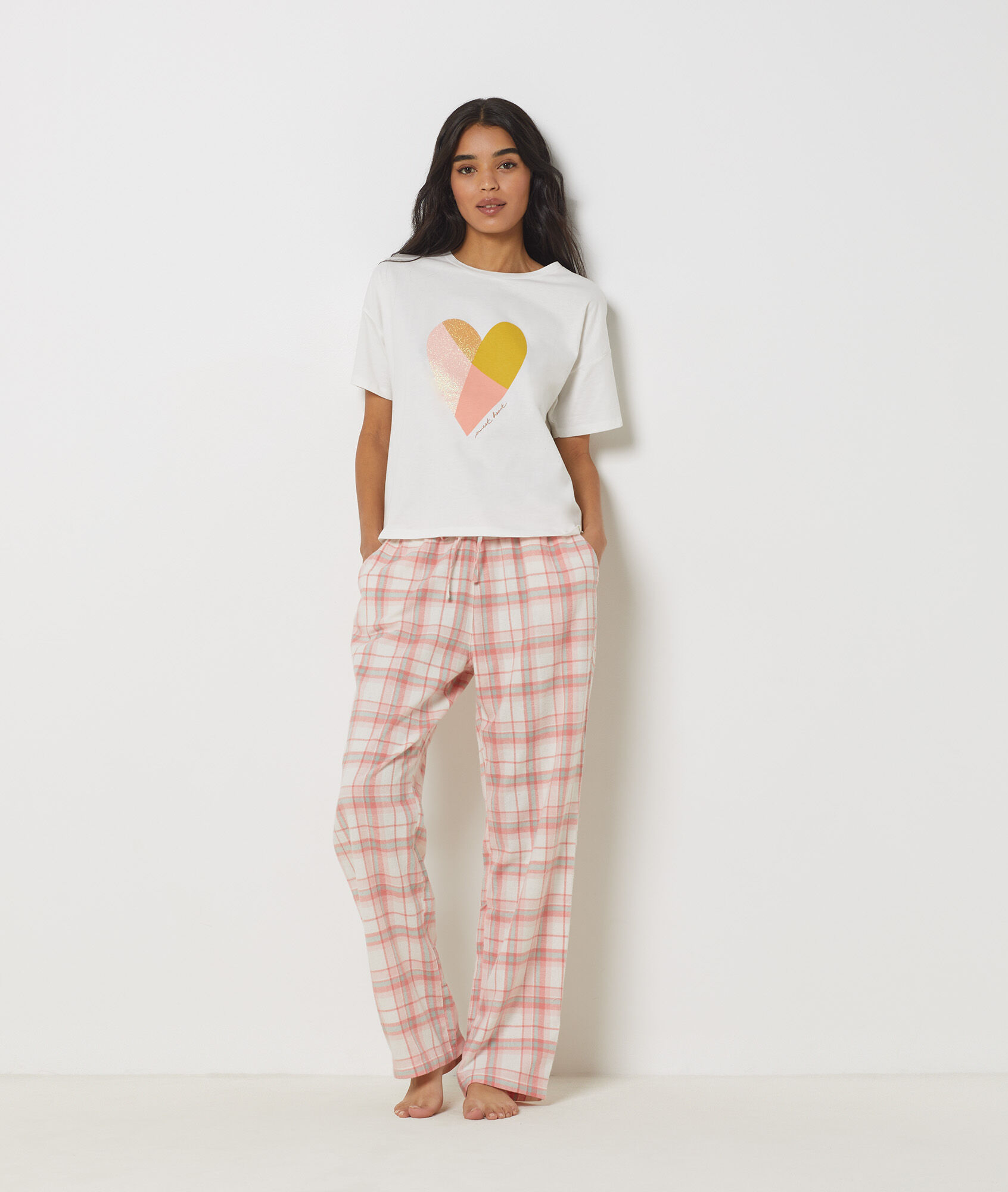 T shirt de pyjama imprime